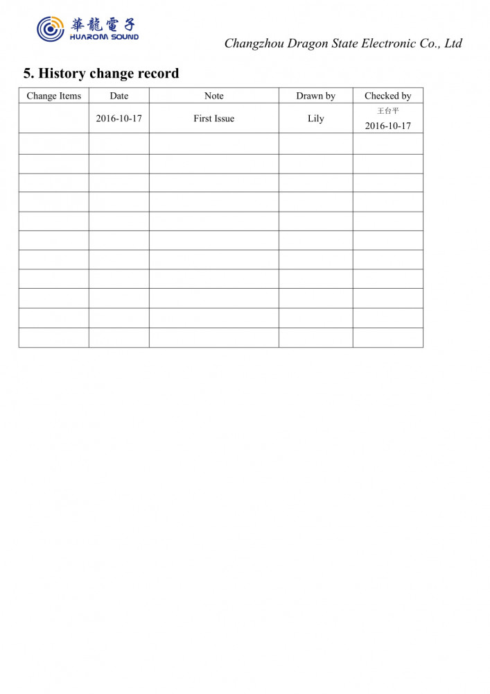 HZ-1640E-W12 approval document page 6