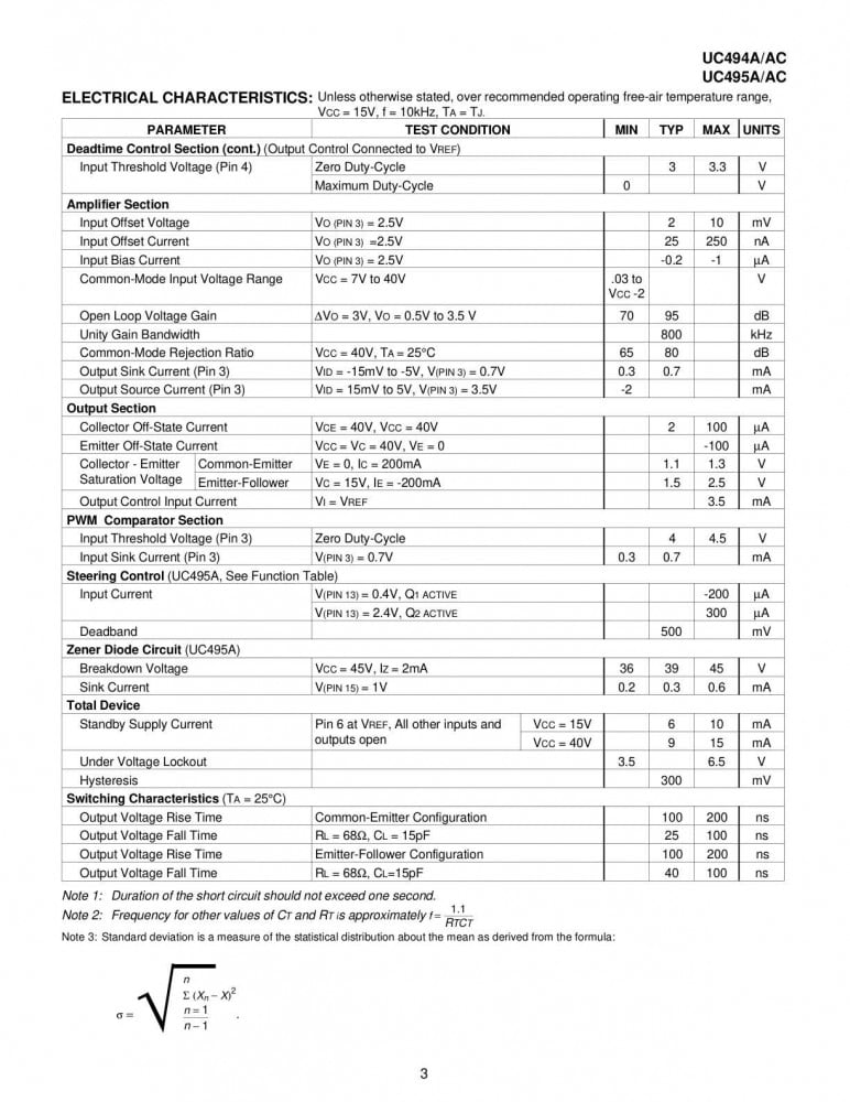 UC494AJ/B technical document page 4