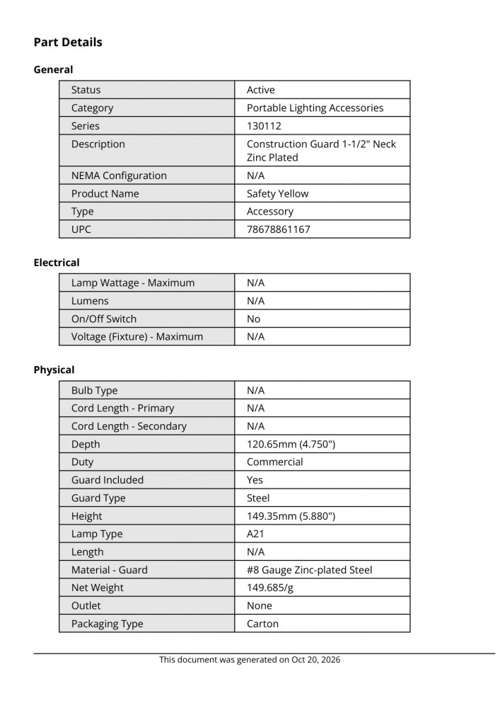 MOLEX 1301120156 product document image, page 2