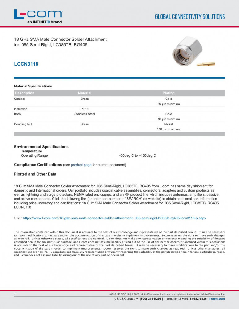 LCCN3118 technical document page 2