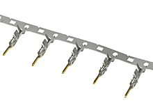 CRC Power Crimp Female Terminal Lead- Free, Loose, Gold (Au) Plating