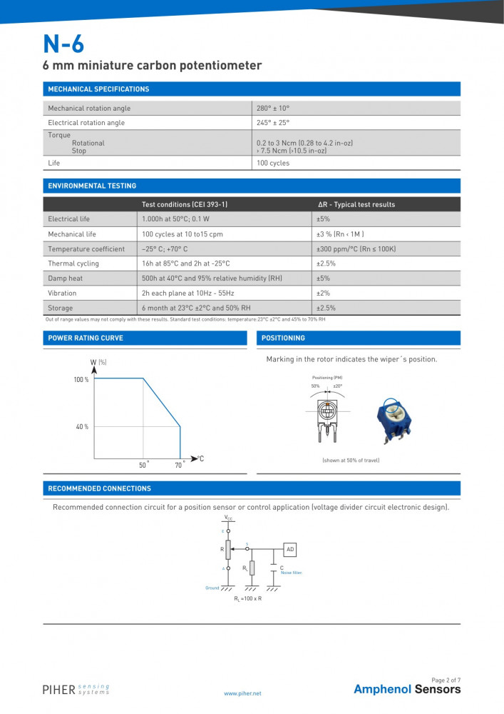 N6 series technical document page 2