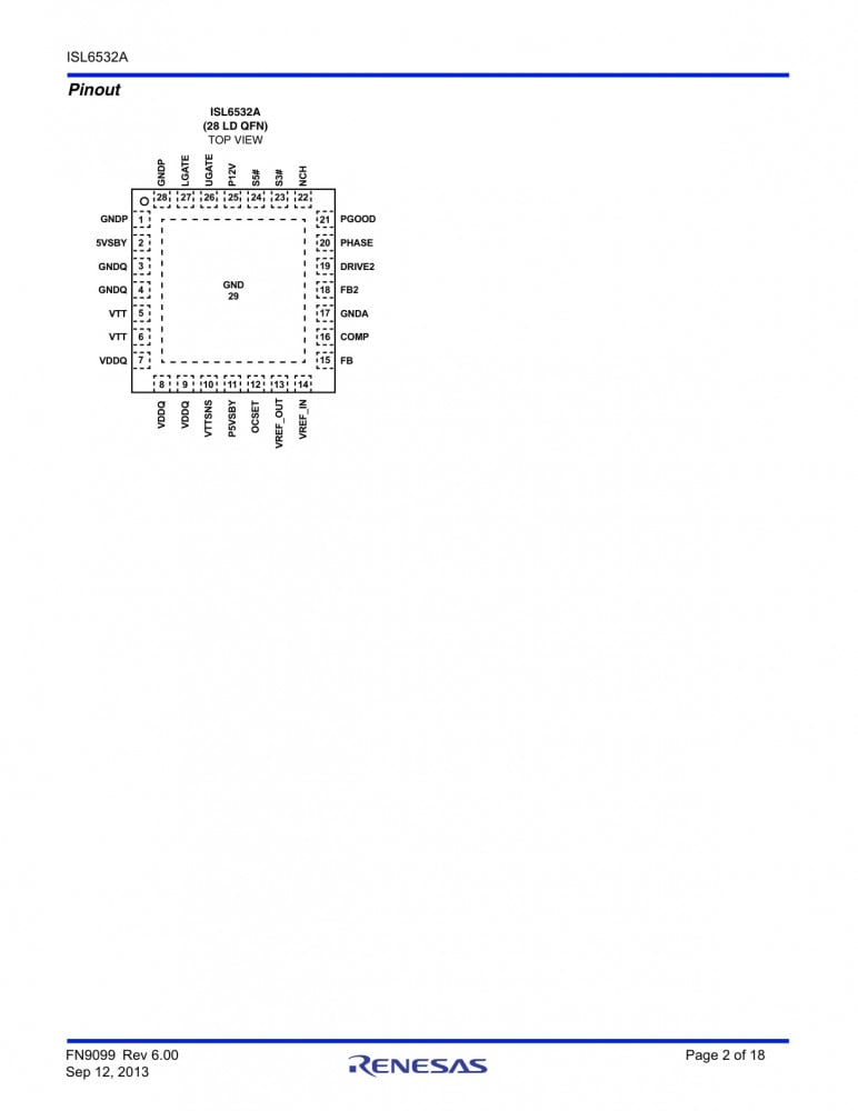 ISL6532A datasheet page 2