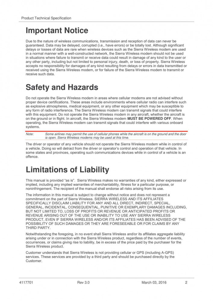 HL6528RDx technical specification preview, page 2