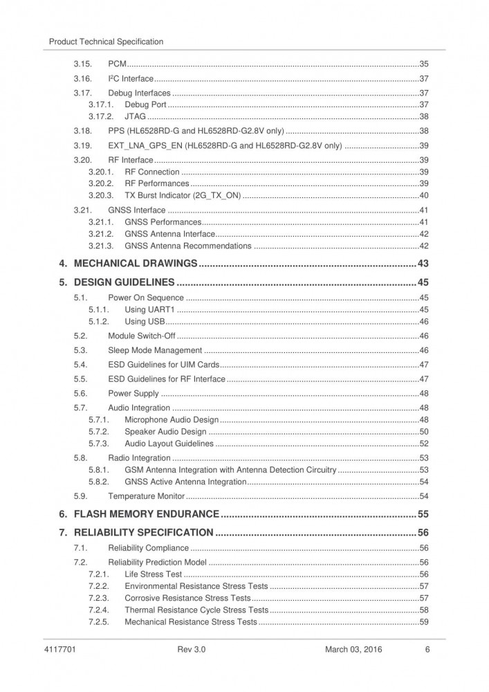 HL6528RDx technical specification preview, page 6