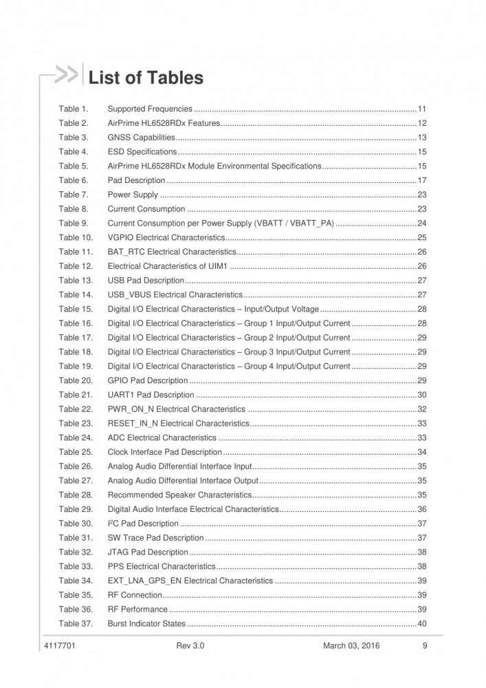 HL6528RDx technical specification preview, page 9