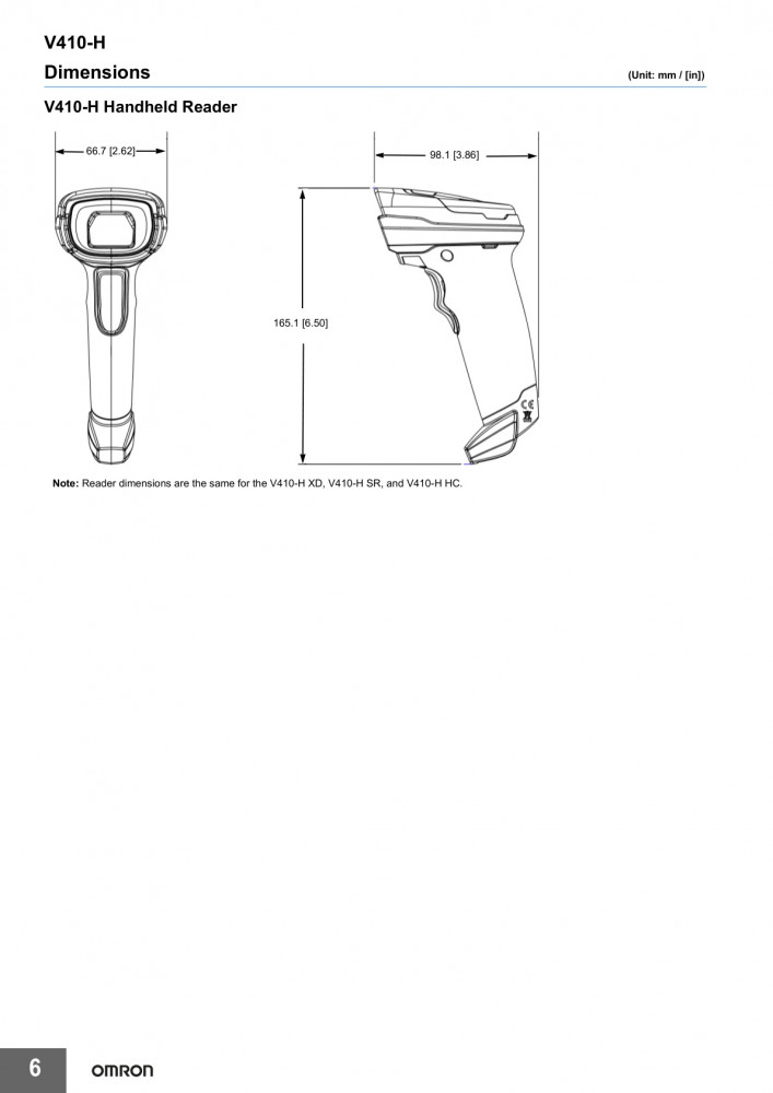 V410-H product documentation page 6