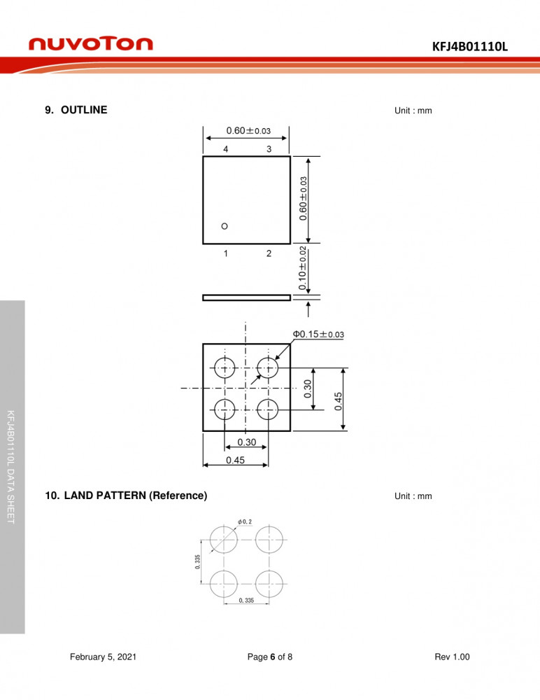 KFJ4B01100L datasheet page 6