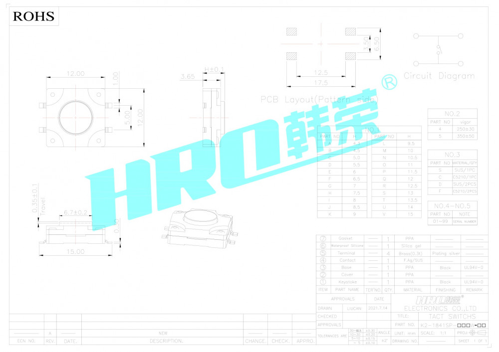 K2-1841SP-D4SW-02 technical drawing page