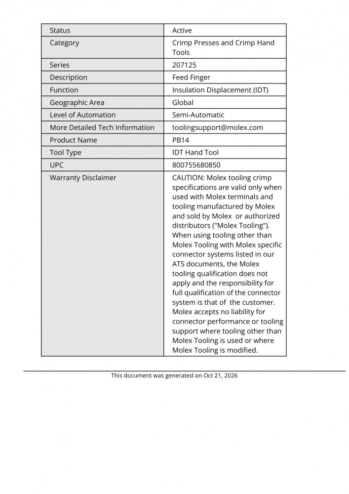 Product document preview, page 2