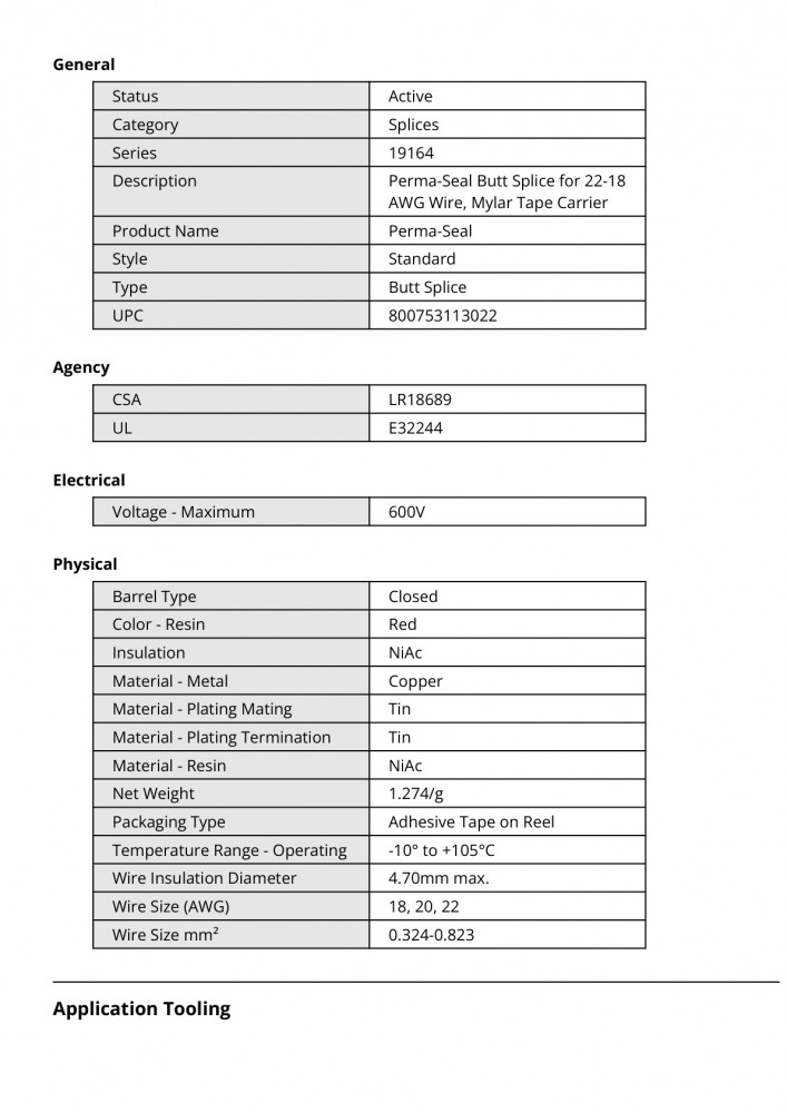 191640014 product document image, page 2