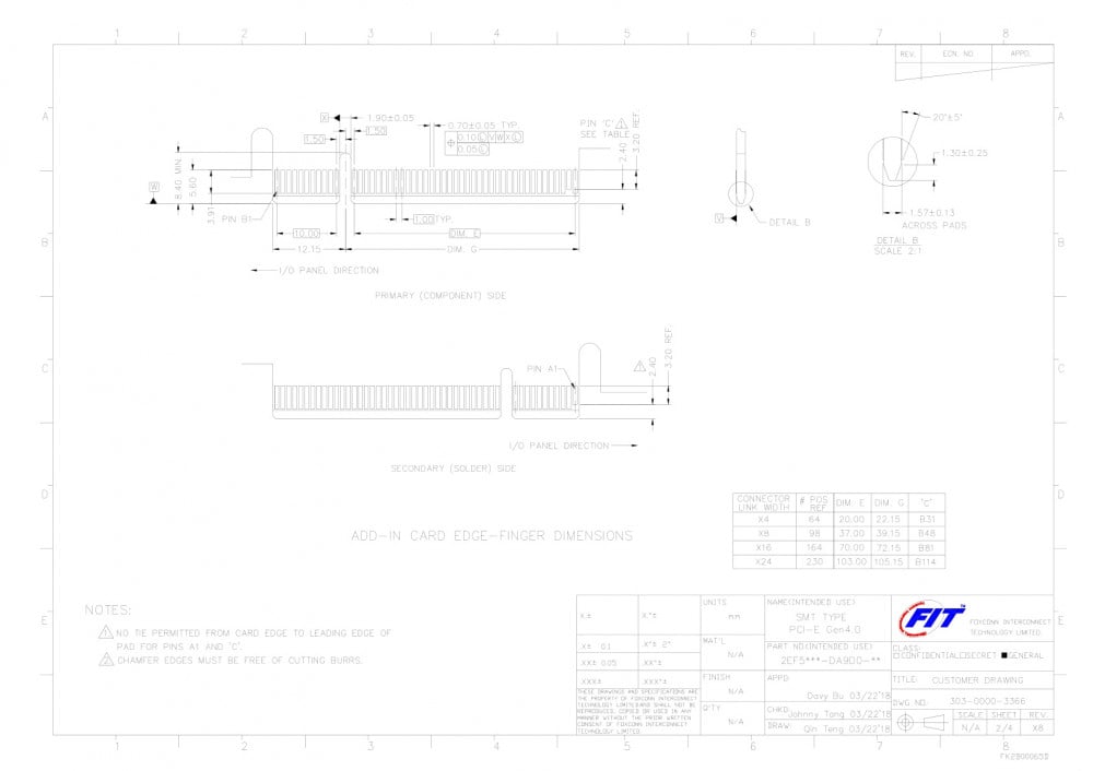 FOXCONN 2EF5497-DA9D0-8H drawing page 2