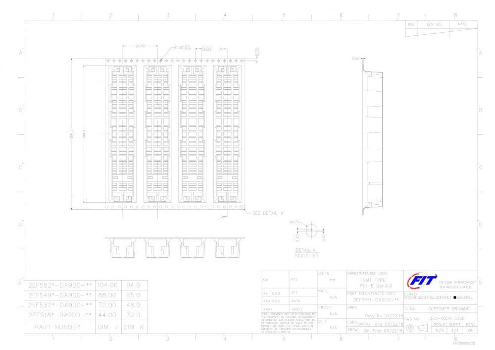 FOXCONN 2EF5497-DA9D0-8H drawing page 4