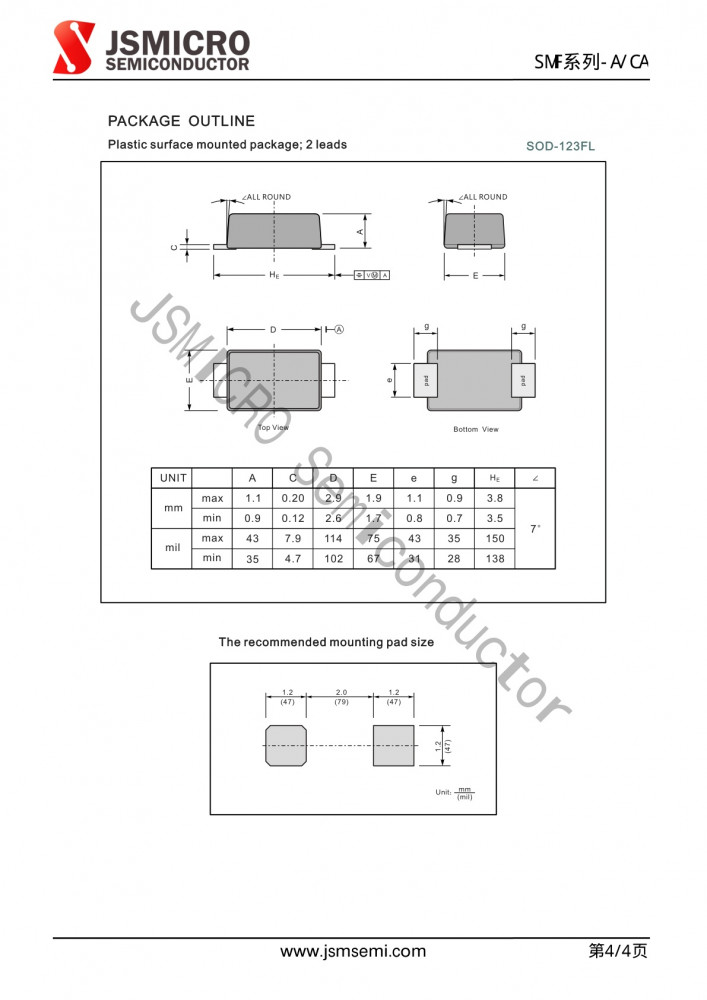 SMF60CA datasheet page 4