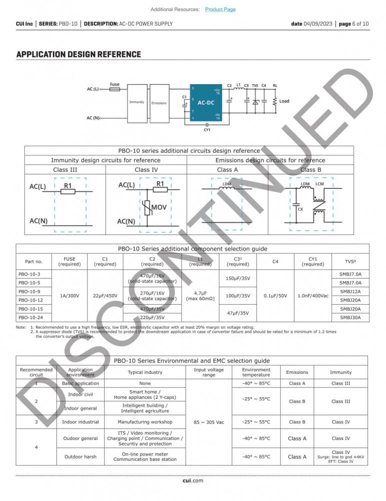 PBO-10-3-B datasheet page 6