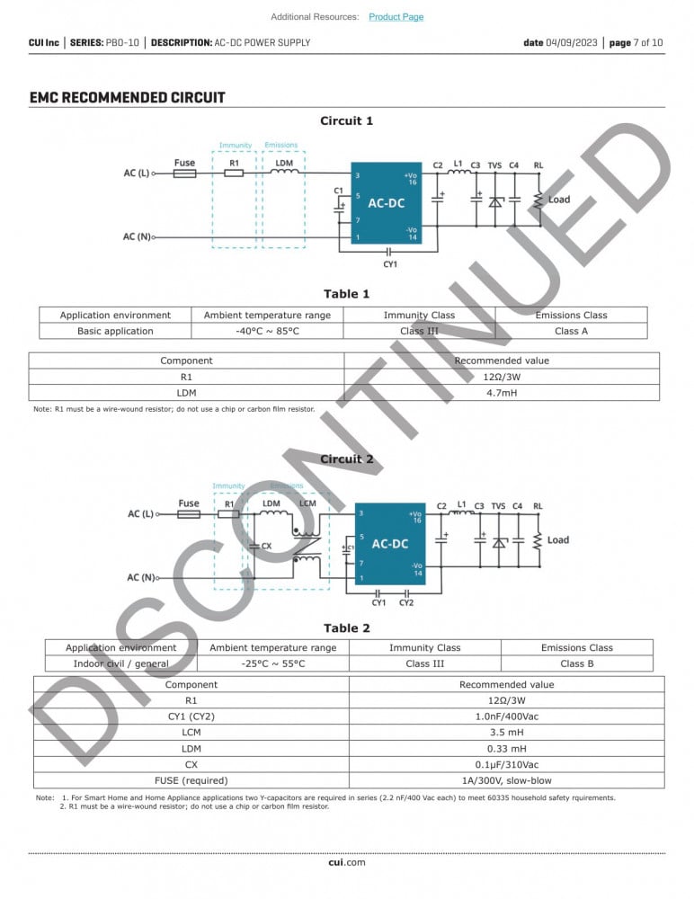 PBO-10-3-B datasheet page 7