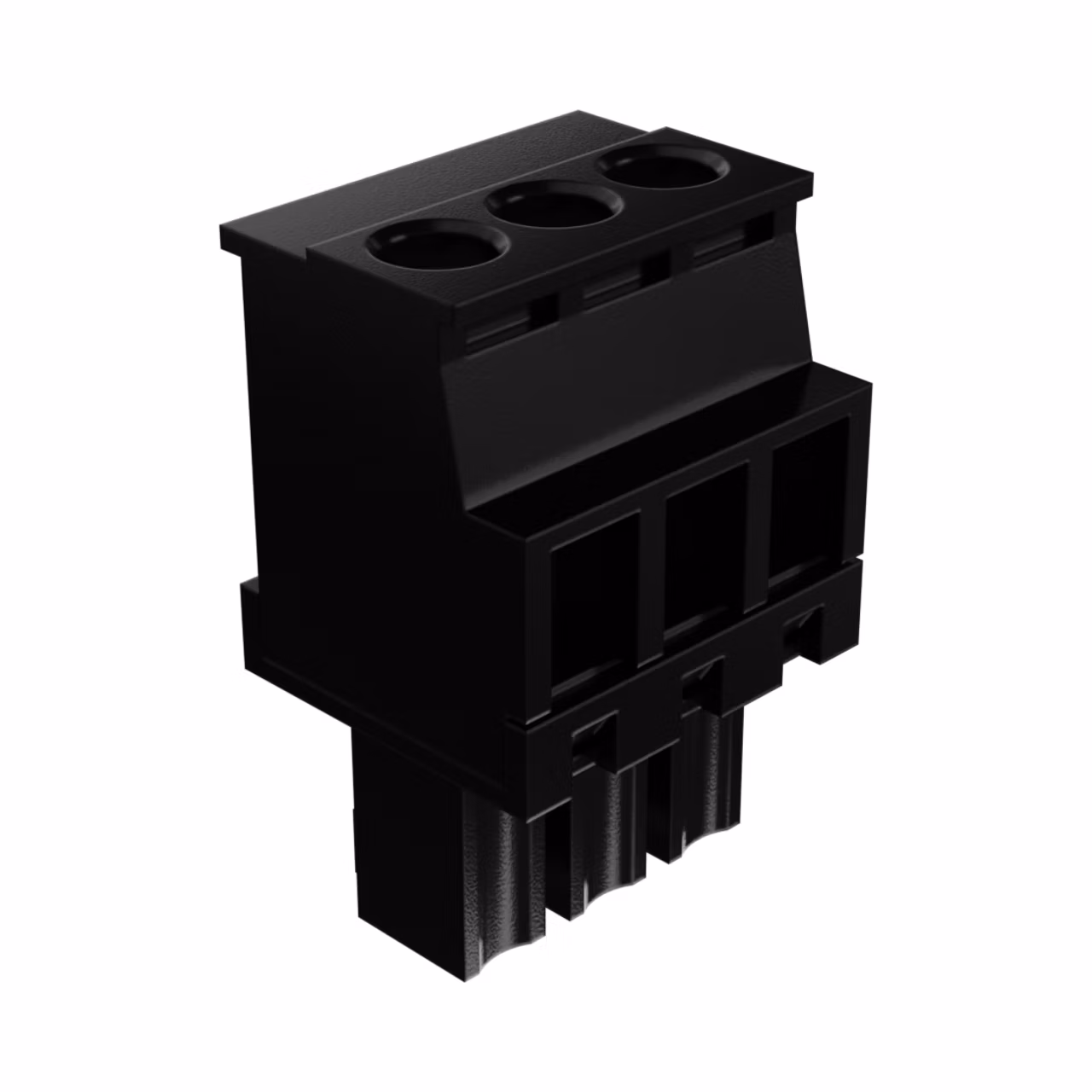 3.81mm Pitch Eurostyle Vertical Plug, Rear Wire Entry, 3 Circuits for sale