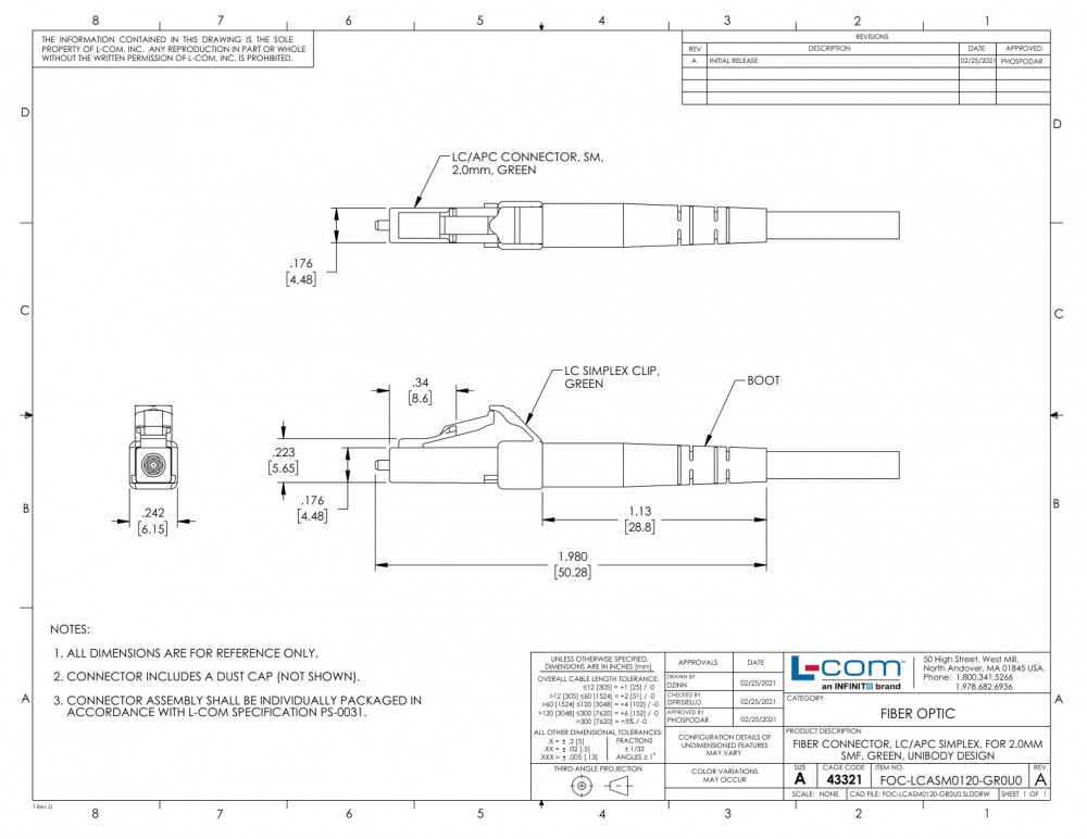 FOC-LCASM0120-GR0U0 technical document preview