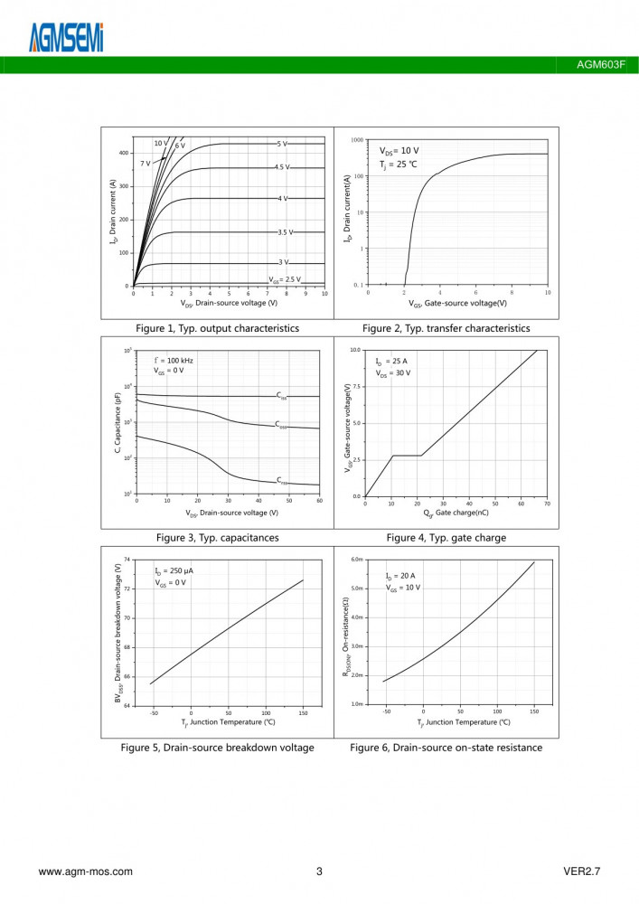 AGM603F datasheet page 3