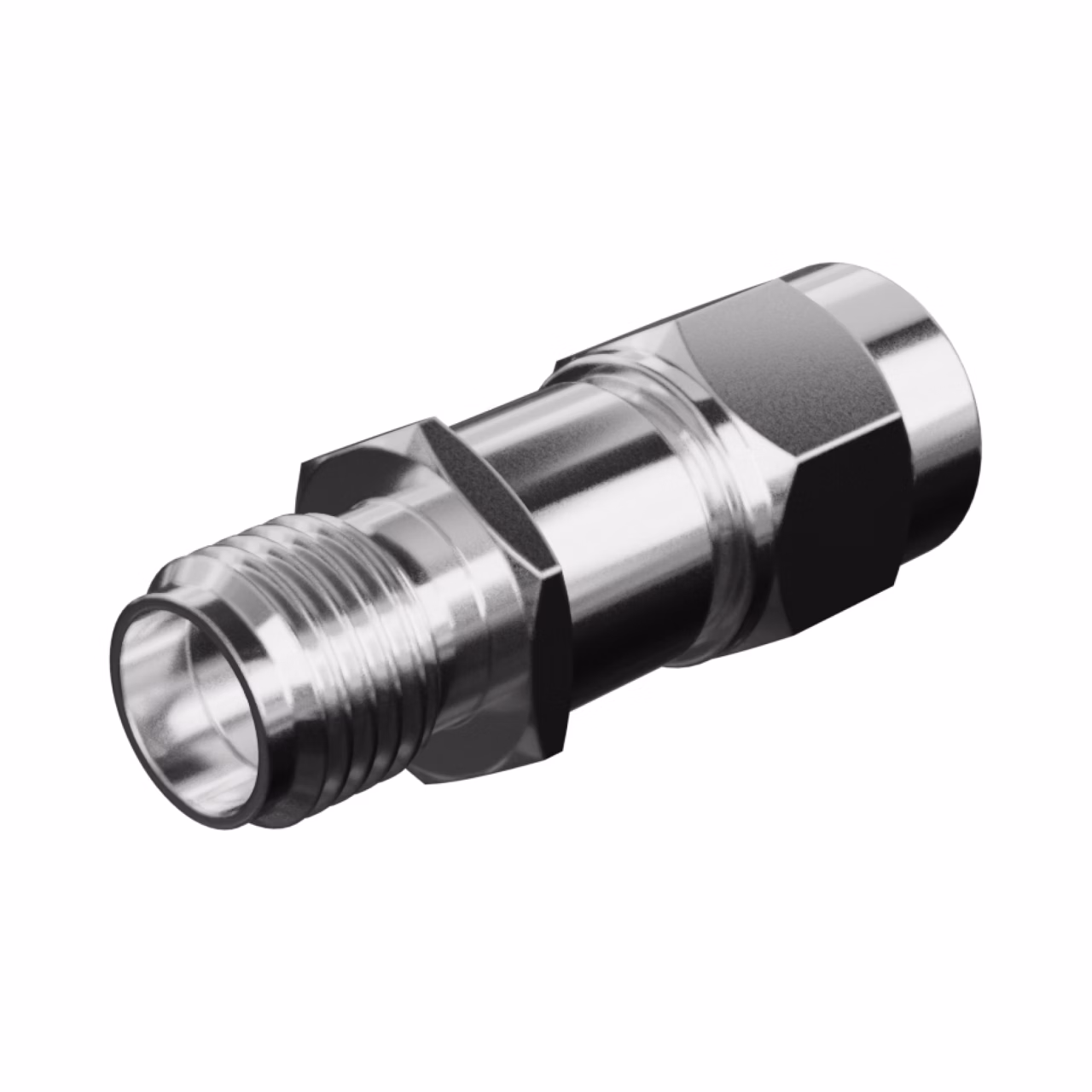 SMA Attenuator, Plug to Jack, Straight, 18 GHz, 2 Watt, 1 dB, with Hex for sale