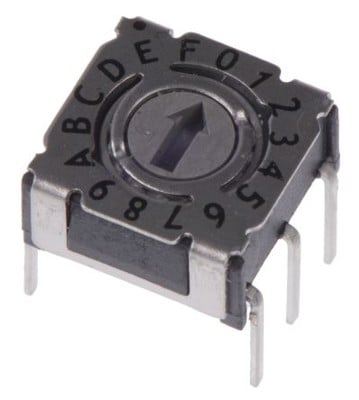 APEM P36101 DIP Switch – Reliable SIP Switch for PCB Mounting