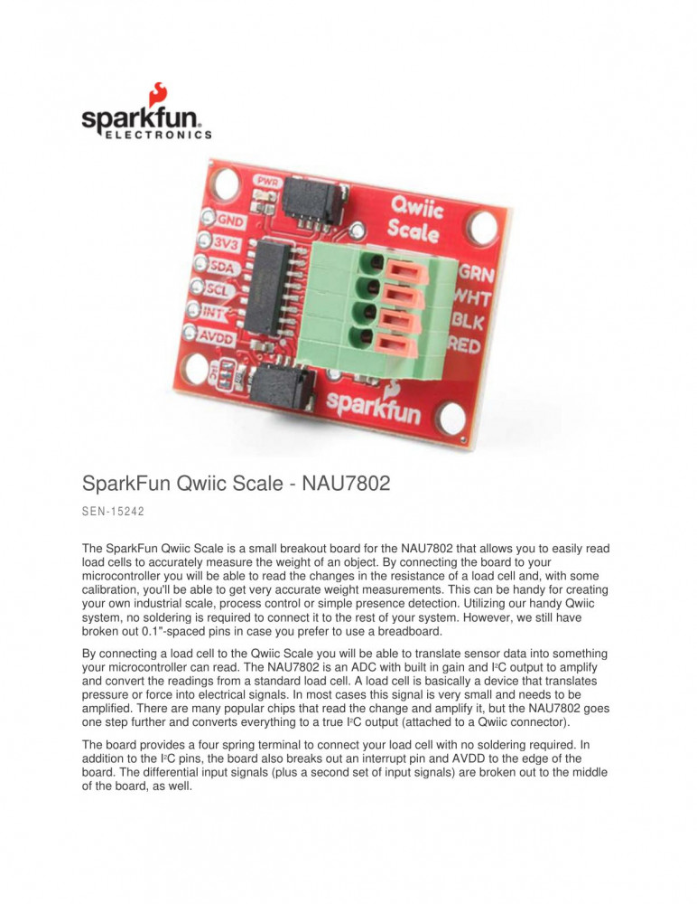 SEN-15242 product documentation image 1