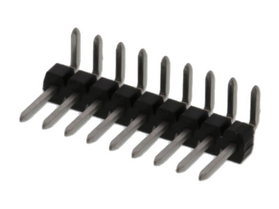 C-Grid III PCB Header, 2.54mm Pitch, Through Hole, Single Row, Right-Angle, 9 Circuits, Tin (Sn) Plating for sale