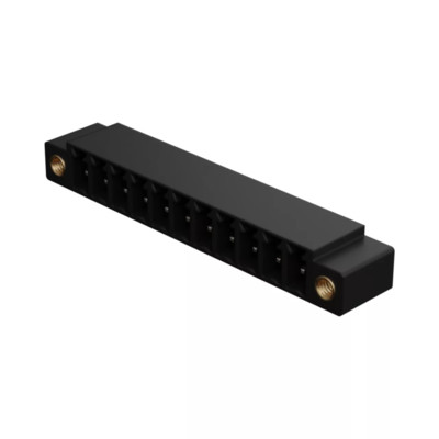 3.81mm Pitch Eurostyle Right-Angle PCB Header, with Threaded Retention Inserts, 11 Circuits for sale