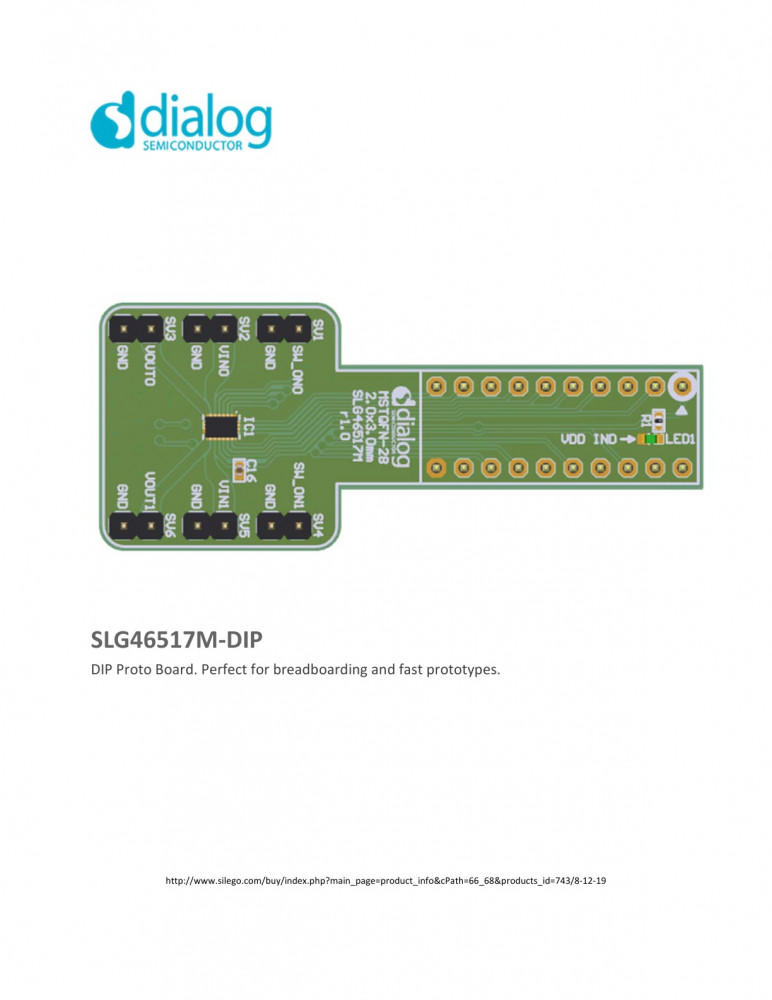 SLG46517M-DIP technical document preview