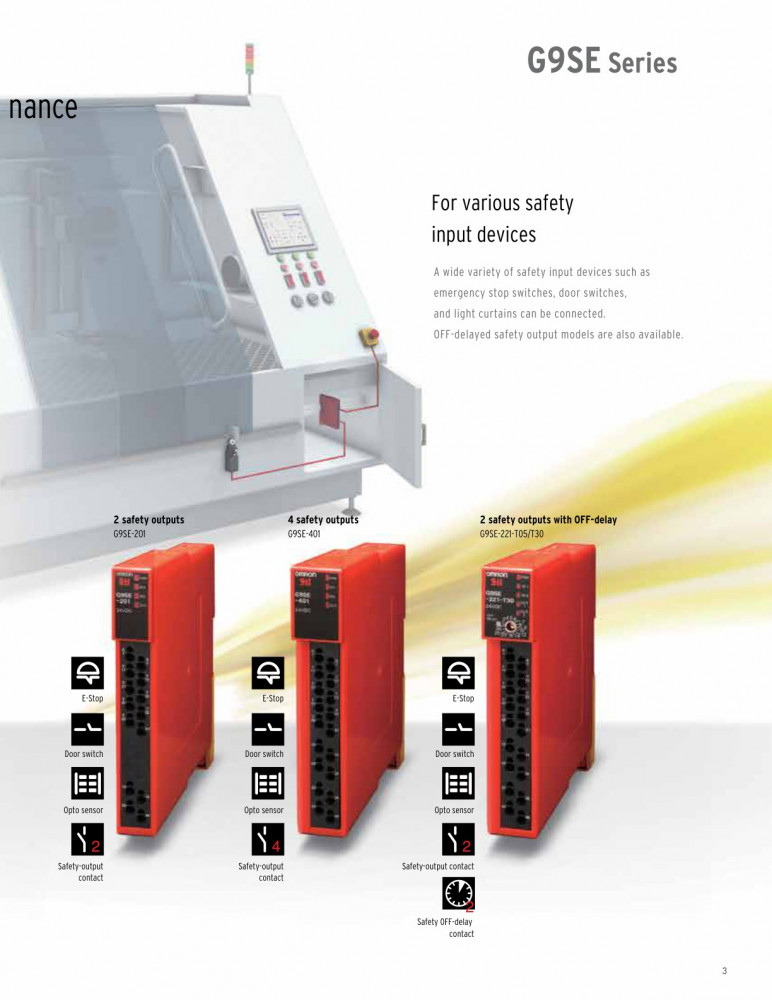 G9SE series product document, page 3