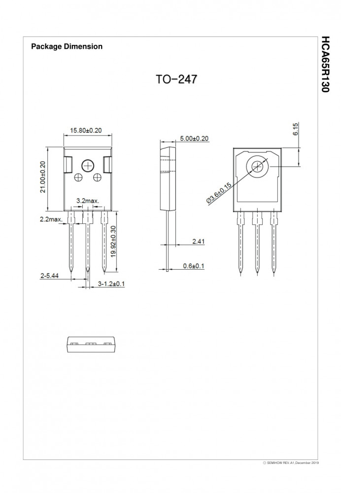 HCA65R130 datasheet page 7