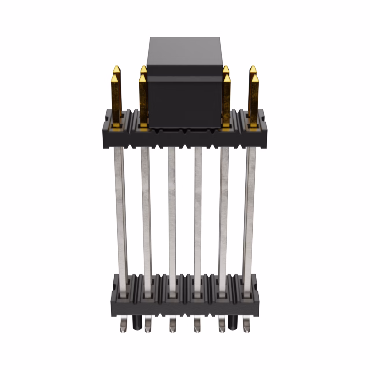 2.00mm Pitch Milli-Grid Header, Vertical, Surface Mount, Dual Row Dual Body, 12 Circuits, 0.38µm Gold (Au) Plating, 17.58mm Stacking Height, with Cap and Pegs, Tape and Reel, Lead-Free for sale