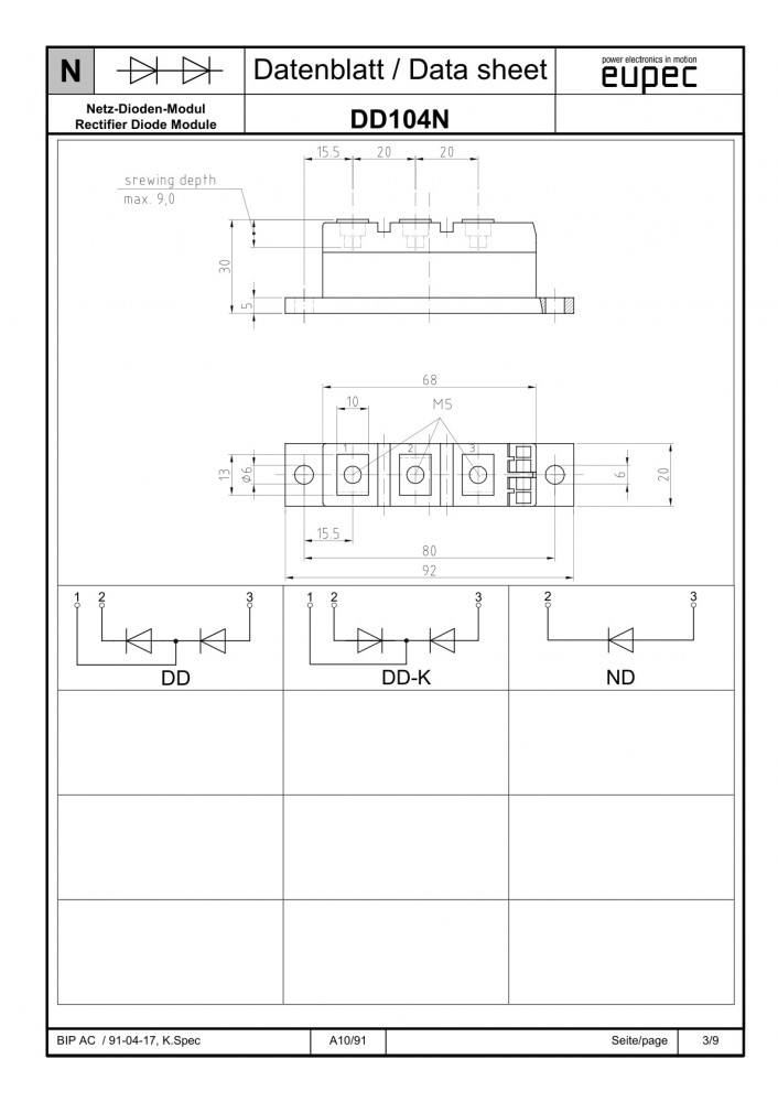 ND104N16K datasheet page 3