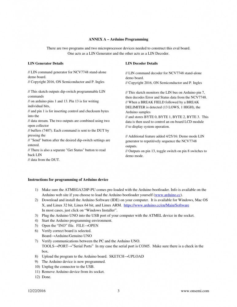 NCV7748GEVB technical document page 3