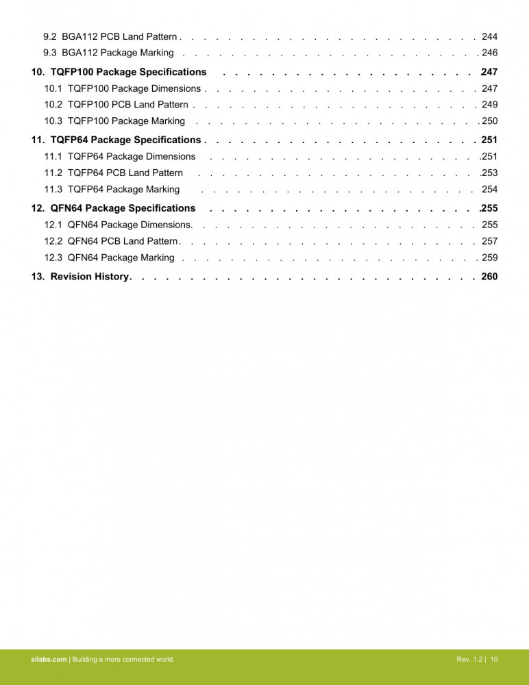 EFM32GG11 datasheet preview 10