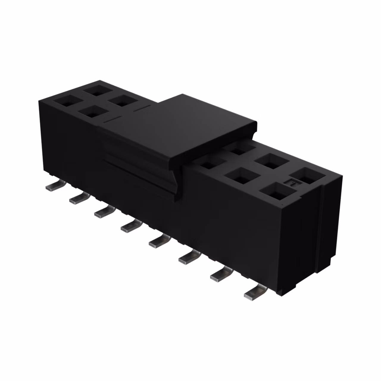 Milli-Grid Receptacle, Surface Mount, Vertical, Top Entry, without Plastic Pegs, with Cap, Tape and Reel, 2.50µm Tin (Sn) Plating, 16 Circuits, Lead-Free for sale