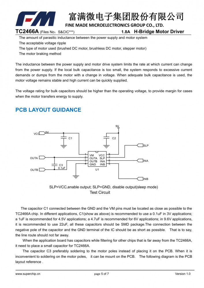TC2466A datasheet page 5