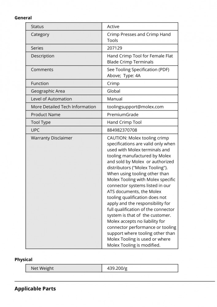 Molex 638232500 document page 2