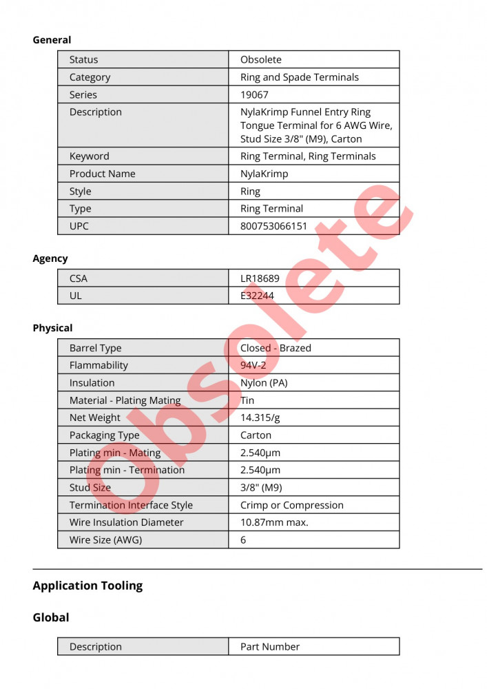 MOLEX 190670063 product document image, page 2