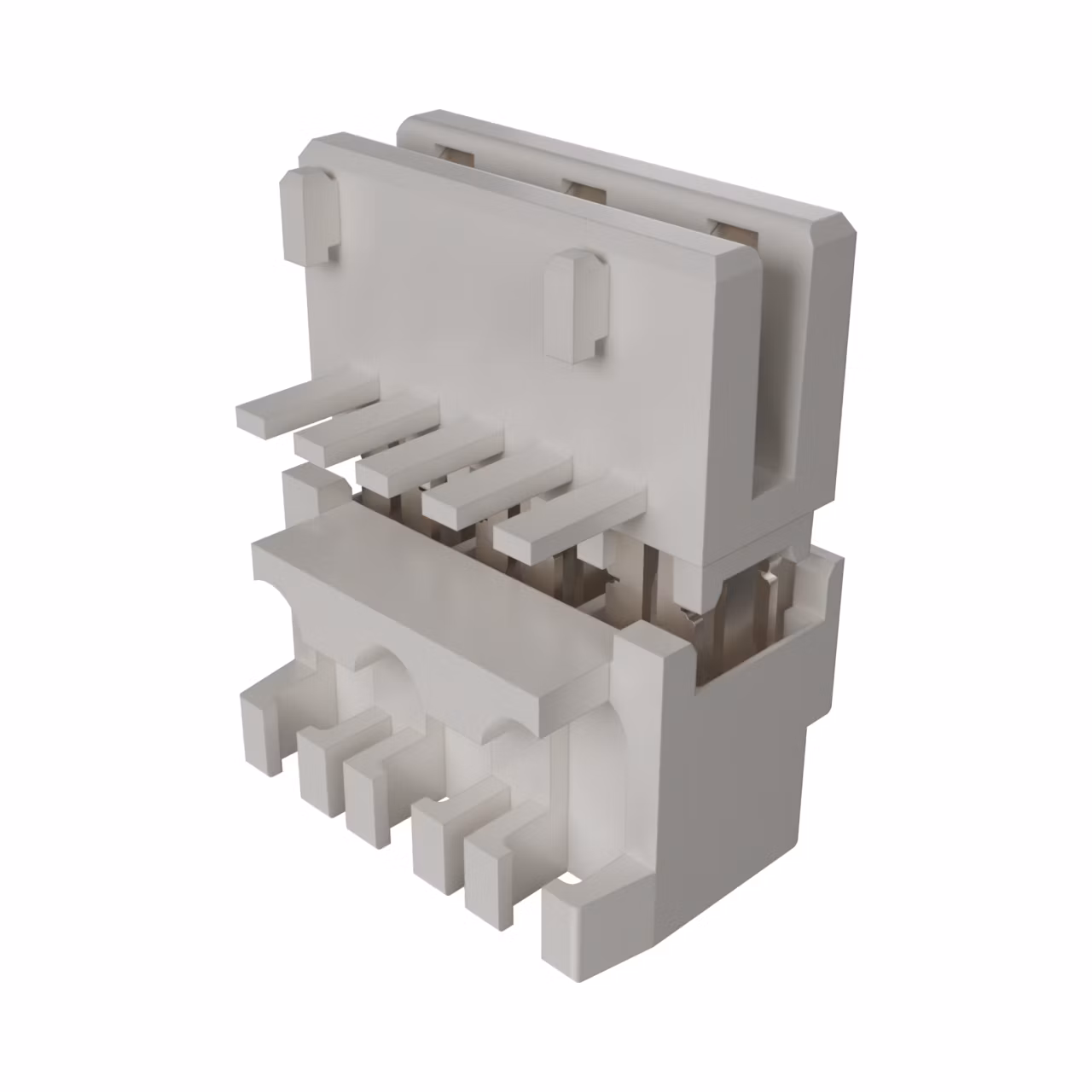 Appli-Mate RAST Power IDT Housing, 5.00mm Pitch, Direct/Indirect, Female, 3 Circuits, Code Keys A, D, E, and F Removed, Open End Walls for sale