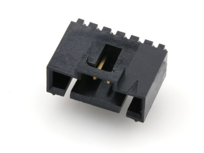 2.54mm Pitch SL Header, Low Profile, Single Row, Right Angle, 3.05mm Pocket, Shrouded, 17 Circuits, Tin (Sn) Plating