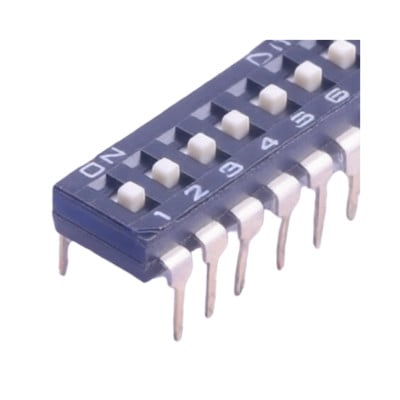 Diptronics TII-08-V DIP Switch