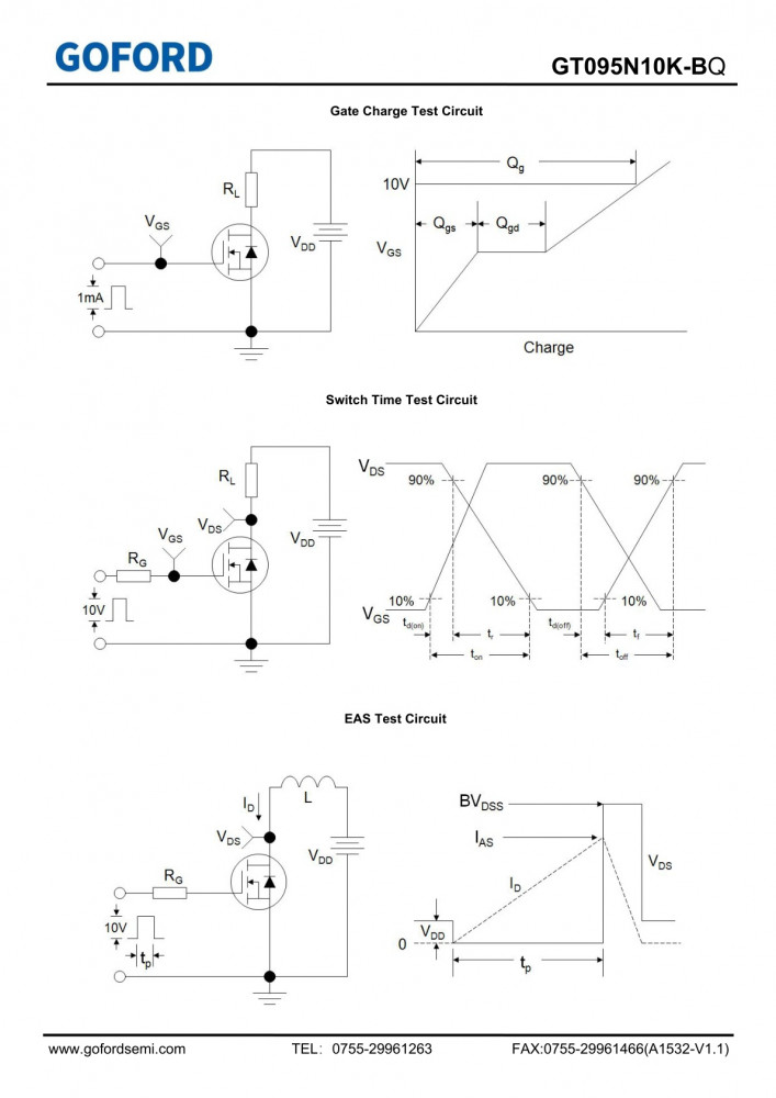 GT095N10K-BQ datasheet page 3