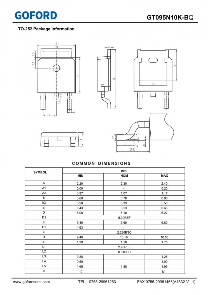 GT095N10K-BQ datasheet page 6