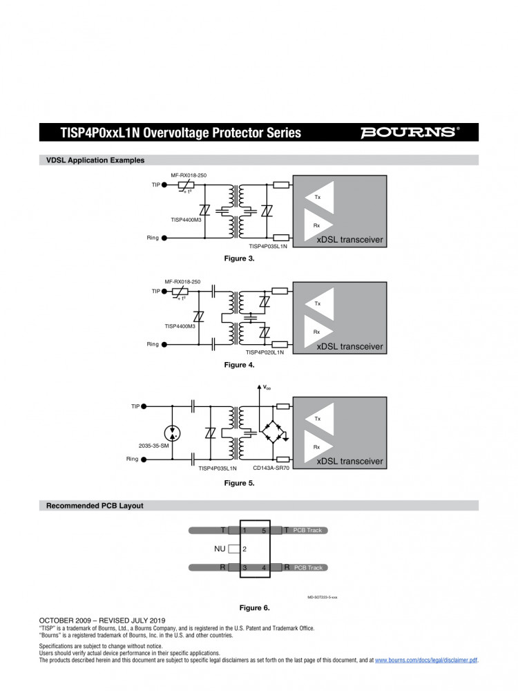 TISP4P035L1NR-S datasheet page 5