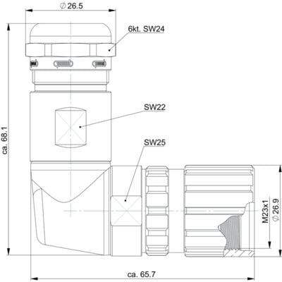 WEIDMULLER 1170280000 Circular Connector Housing for sale