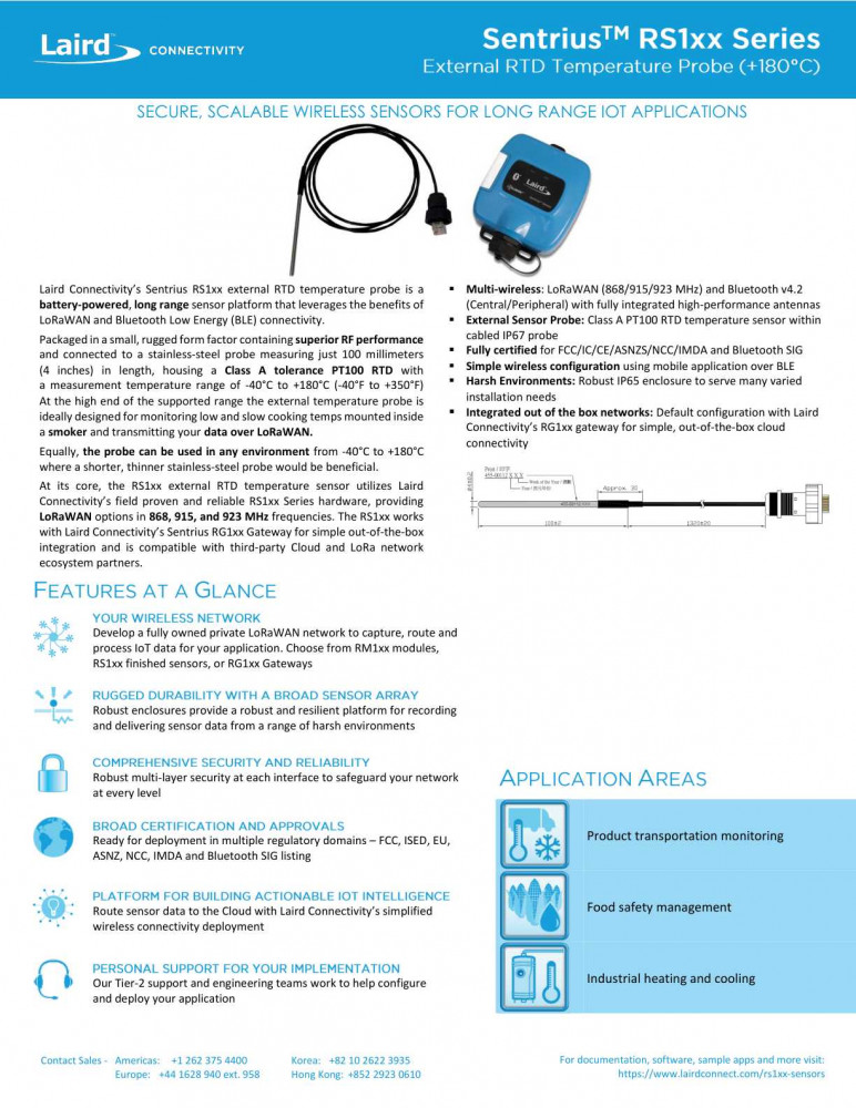 Laird 455-00111 technical document page 1