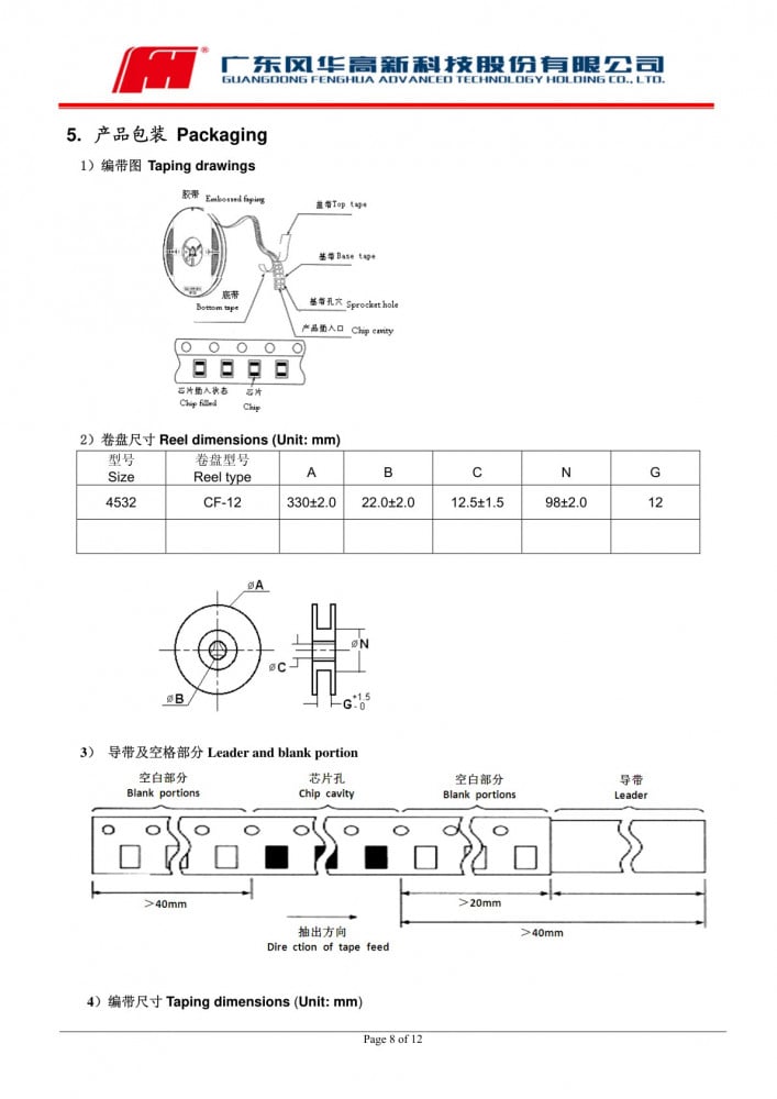 FPV453215E Series approval sheet page 9