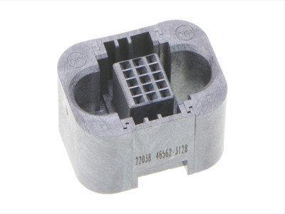 2.54mm, 5.50mm Pitch EXTreme Ten60Power Vertical Receptacle with Top Guide Receivers, 24 Signal Circuits, 4 Power Circuits