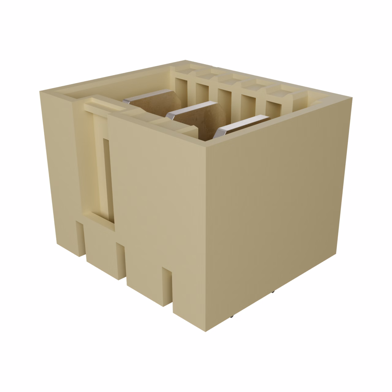 Appli-Mate RAST 5 Header, Vertical, 3 Circuits, Tin (Sn) Plating, Position Key 3b, Code Keys 01c & d30, Latch Between Circuits 1 & 2, PCB Polarization A, Glow-Wire Capable for sale